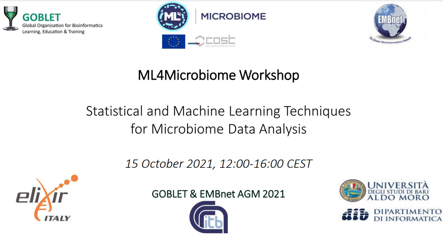 Training - ML4 Microbiome